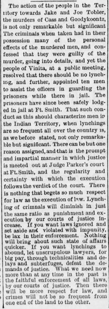 Jake Tobler and Joe Tobler – The Federal Death Penalty Project