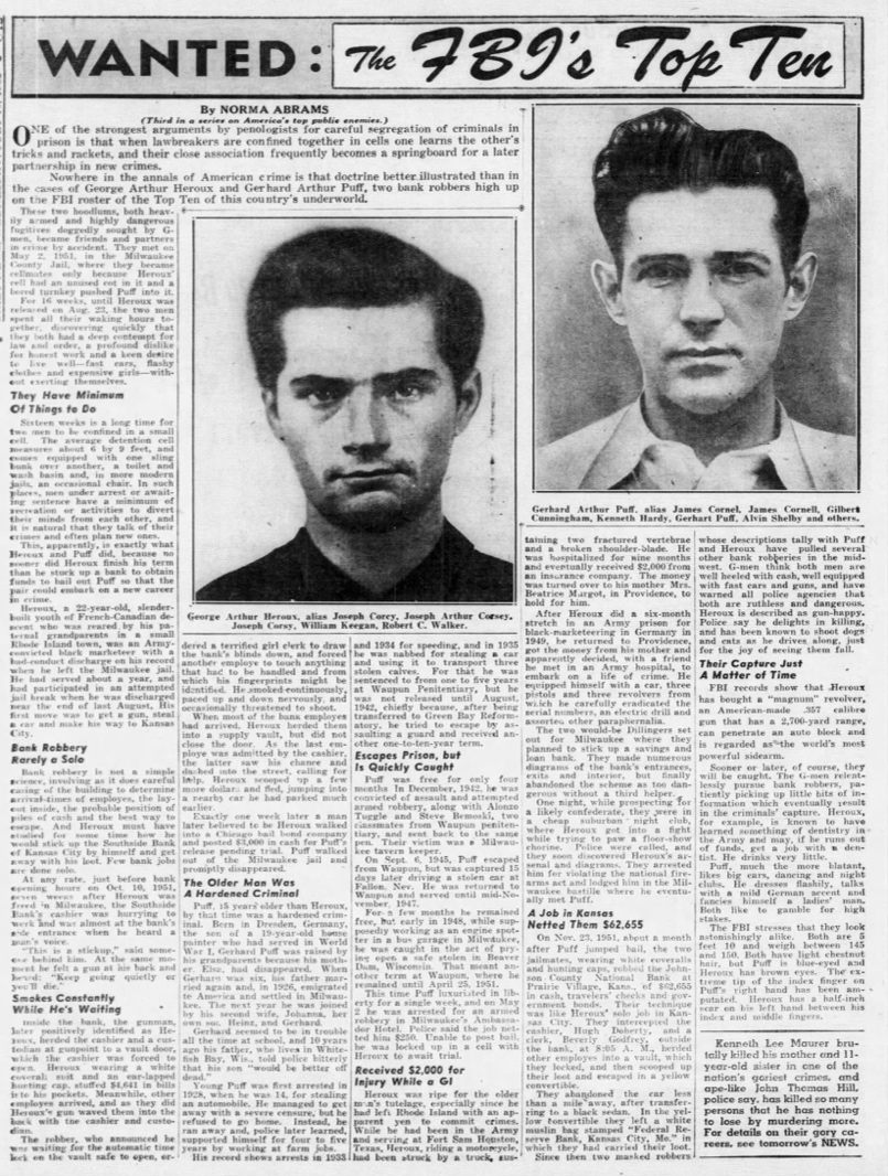 Gerhard Arthur Puff – The Federal Death Penalty Project