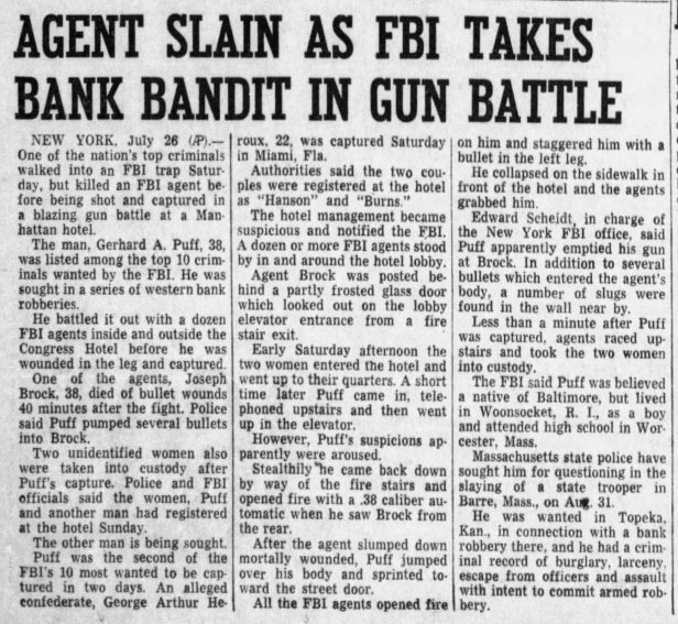 Gerhard Arthur Puff – The Federal Death Penalty Project